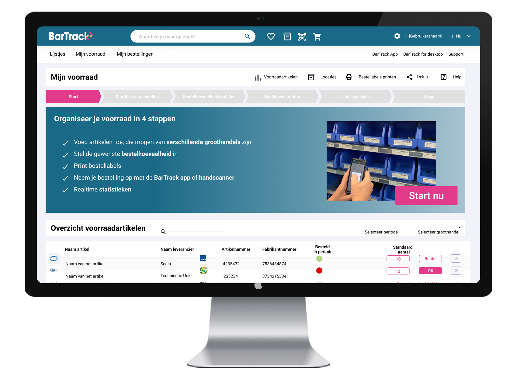 BarTrack: +160 groothandels onder één dak